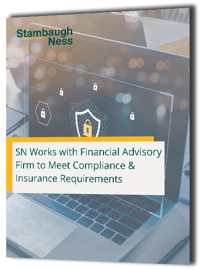 Compliance & Insurance Requirement for Financial Advisory Firms