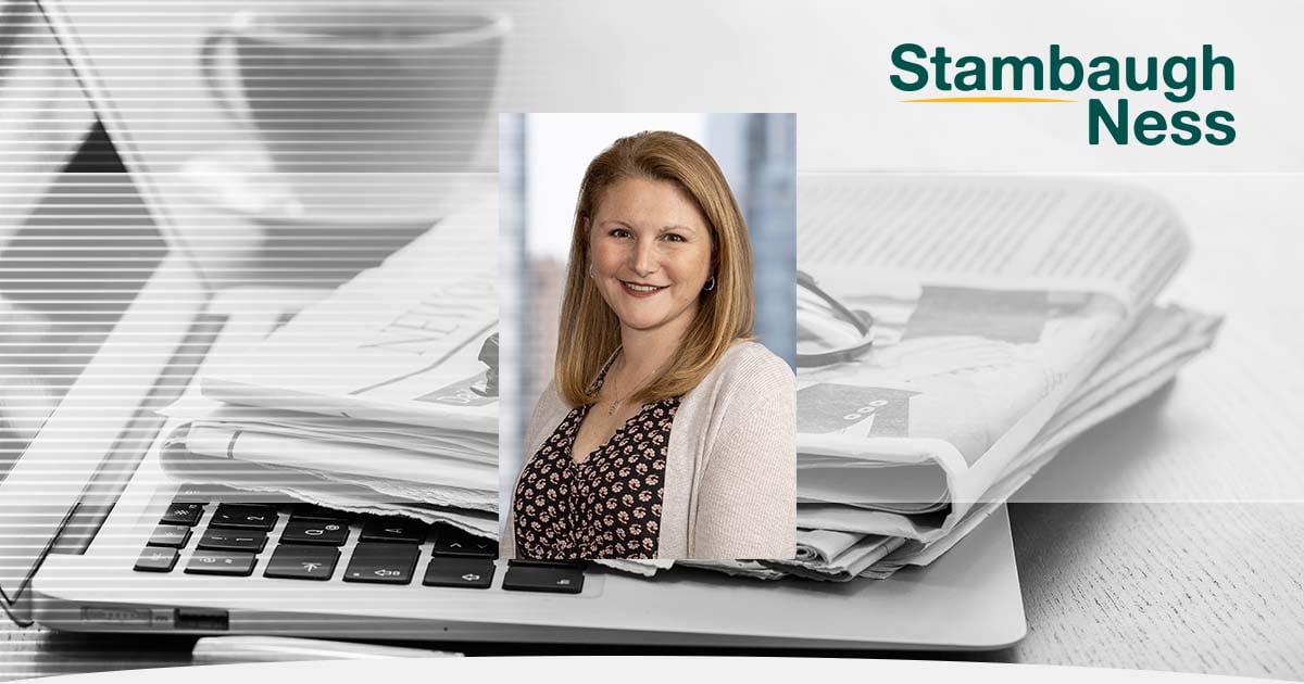 Stambaugh Ness Welcomes Alyson Fieldman as Chief Growth Officer ...