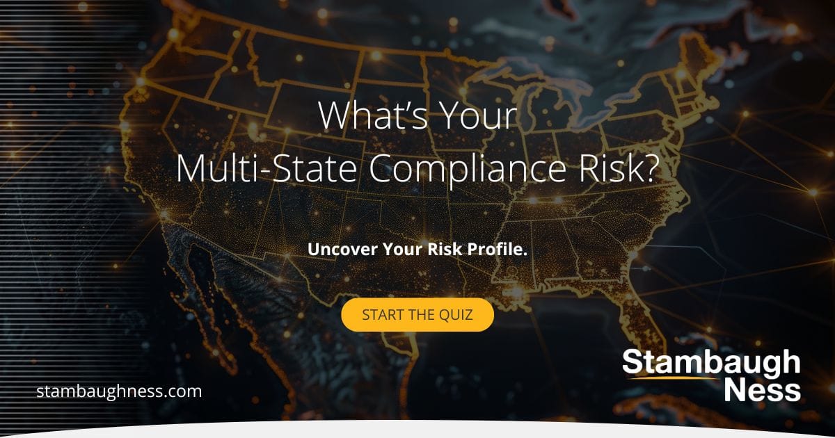 What's Your Mulit-State Compliance Risk?