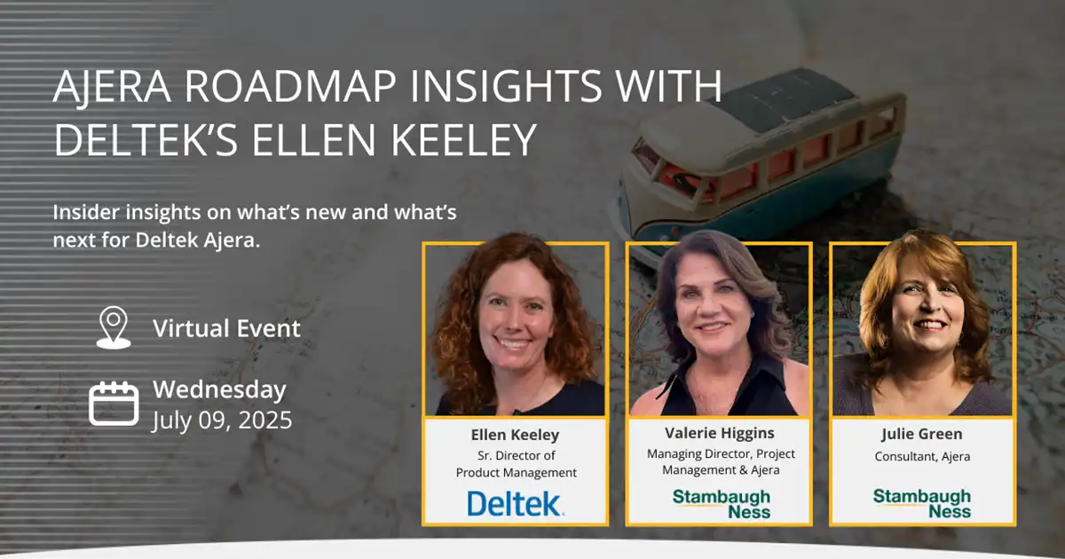 Deltek Ajera Roadmap Insights with Deltek’s Ellen Keeley