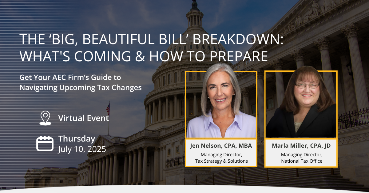 The 'Big, Beautiful Bill' Breakdown: What's Coming & How to Prepare