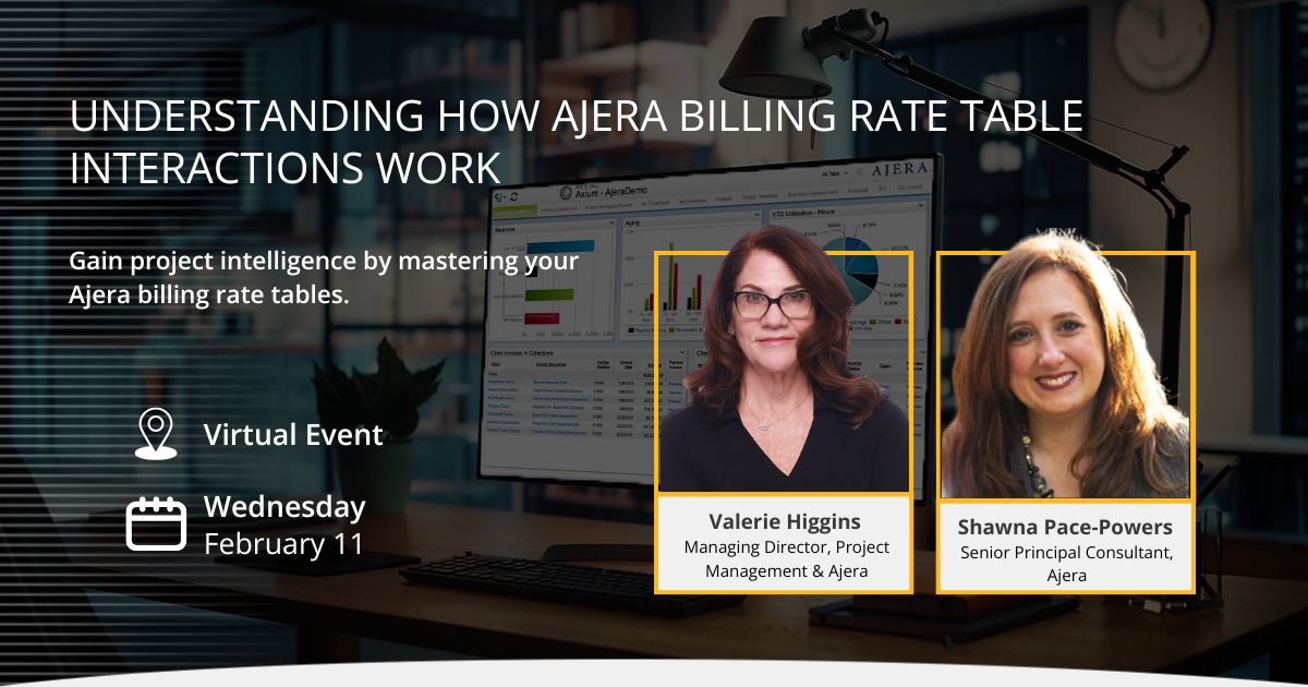 Understanding How Ajera Billing Rate Table Interactions Work ...